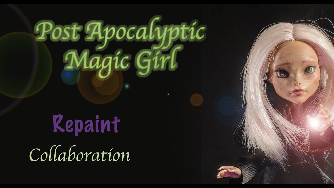 Repaint! Lumina the Post Apocalyptic Magic Girl | A Collaboration - YouTube