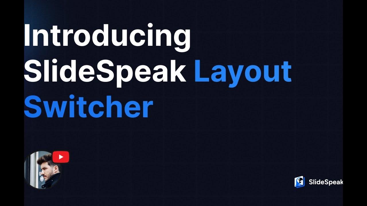 New Feature - Layout Switcher - YouTube