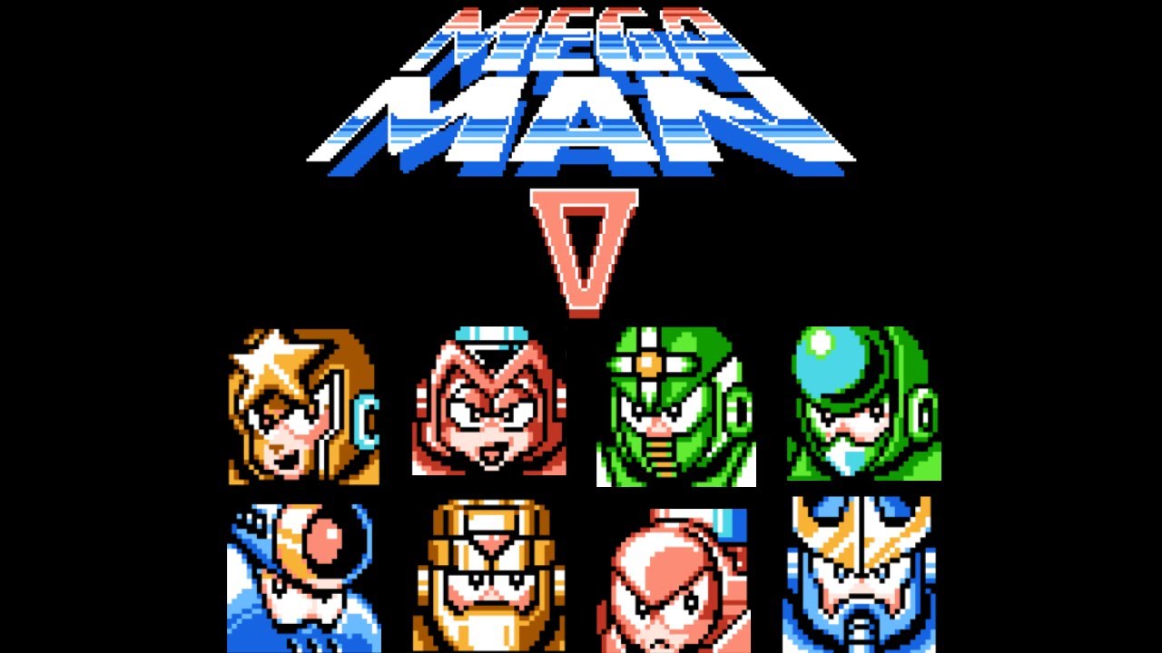 Robot master order and weaknesses - Mega Man 5 - YouTube