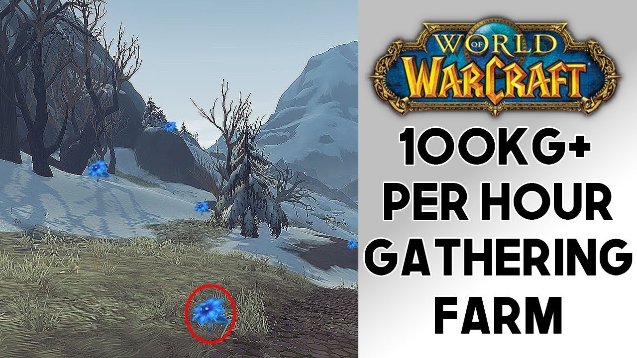 World of Warcraft BEST Resource Farm In BFA??!? INSANE 100KG+ Per Hour ...