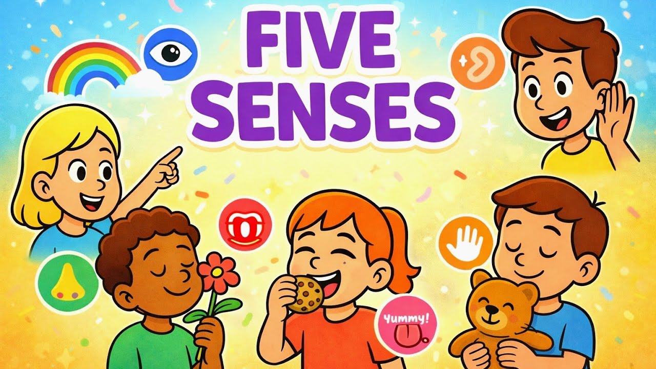 Five Senses! Fun Learning & Exciting Trivia 🎉| Play & Learn #Trivia # ...