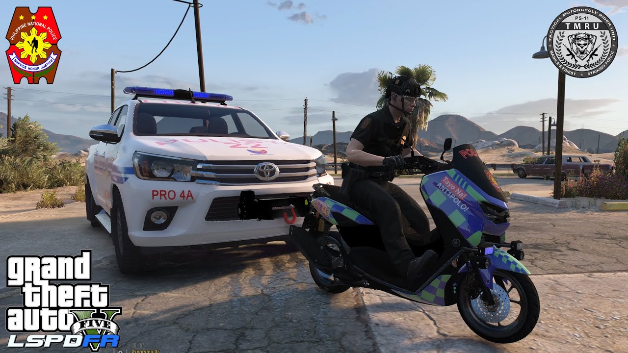 PNP TMRU #2 | GTA V | LSPDFR | PNP MOD - YouTube