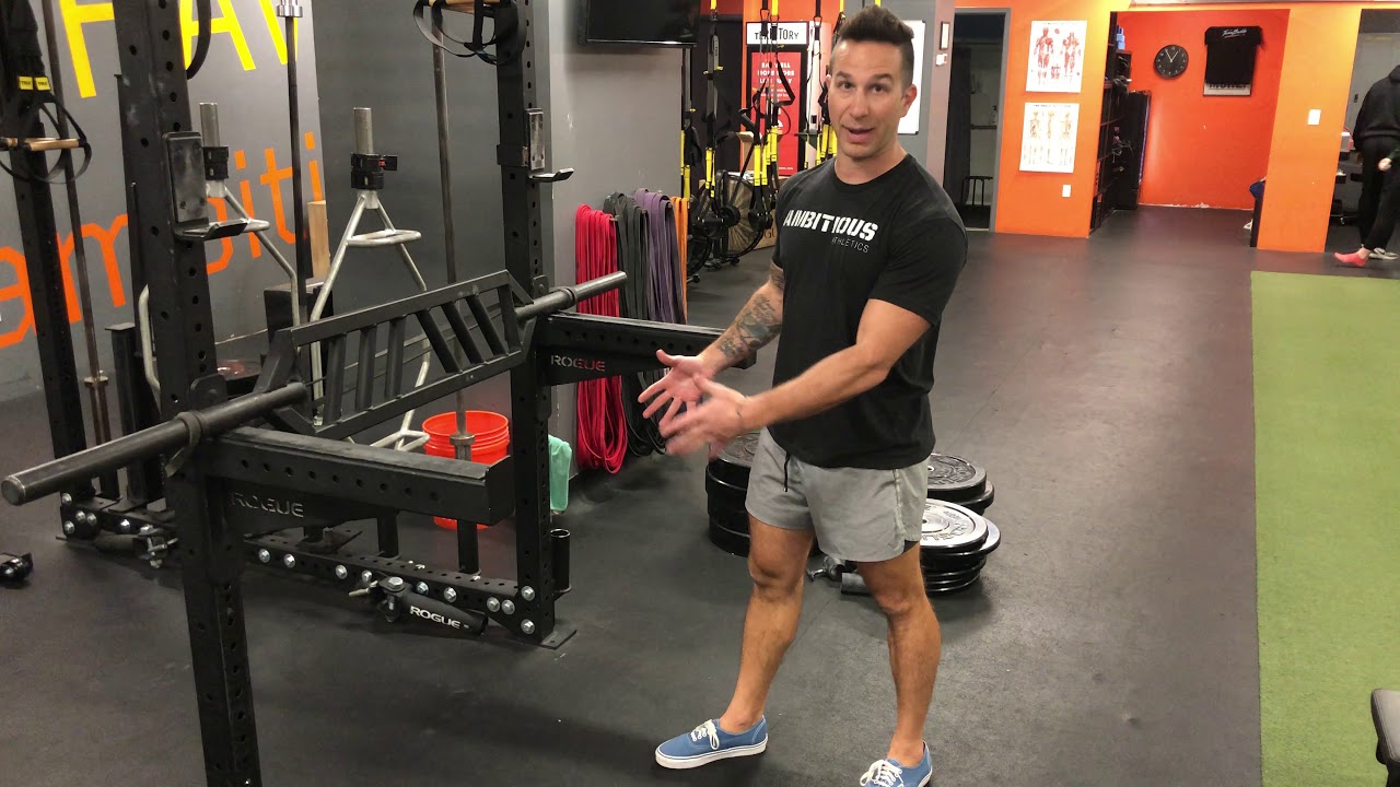 Angled Bar Resistance Band Jammer Row - YouTube