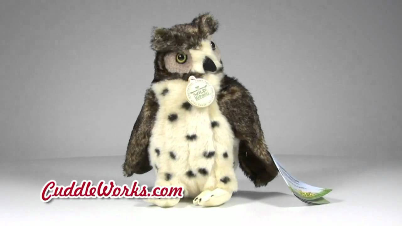Stuffed Animals Owl at CuddleWorks.com - YouTube