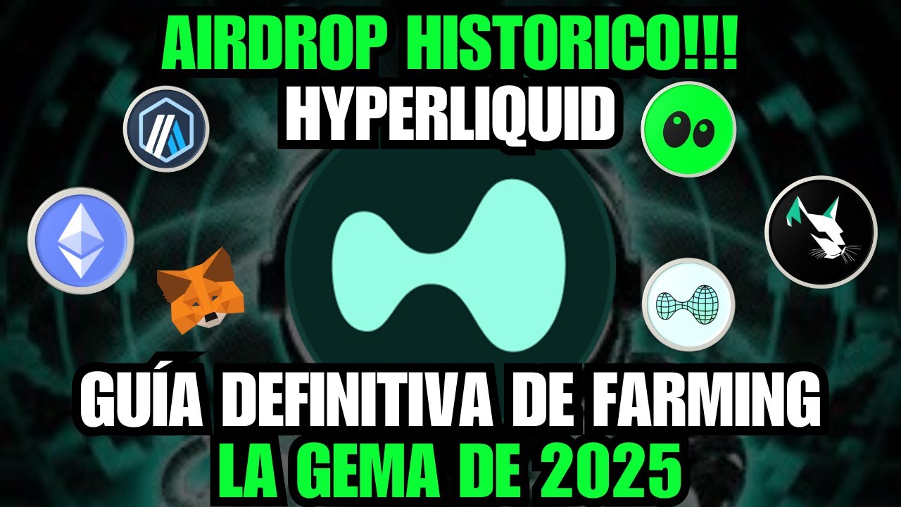 IMPERDIBLE AIRDROP DE HYPERLIQUID🚨GUÍA DEFINITIVA DE FARMING 🤯 GEMA ...