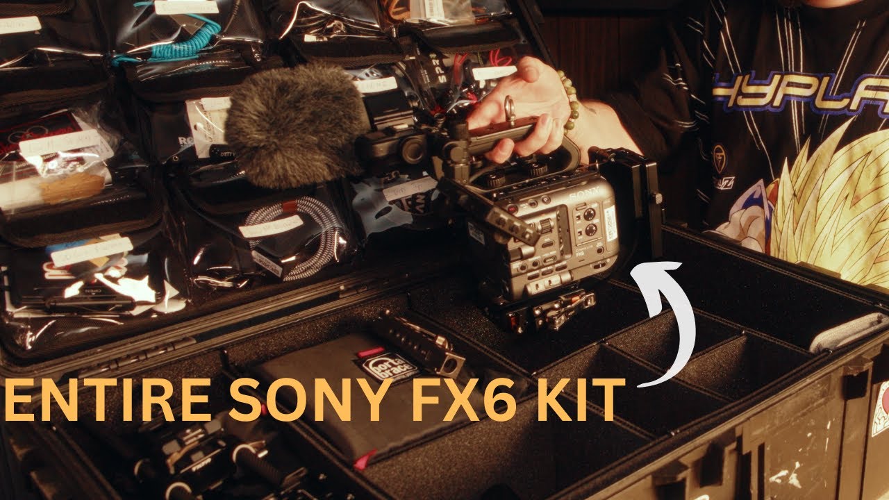 My ENTIRE Sony FX6 Camera Package in ONE Pelican 1650 w Trek Pak and ...