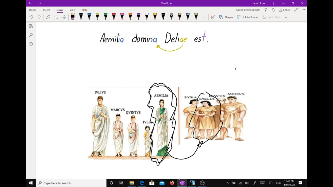 LLPSI Chapter 2: "Familia Romana" - Read and Animated - YouTube