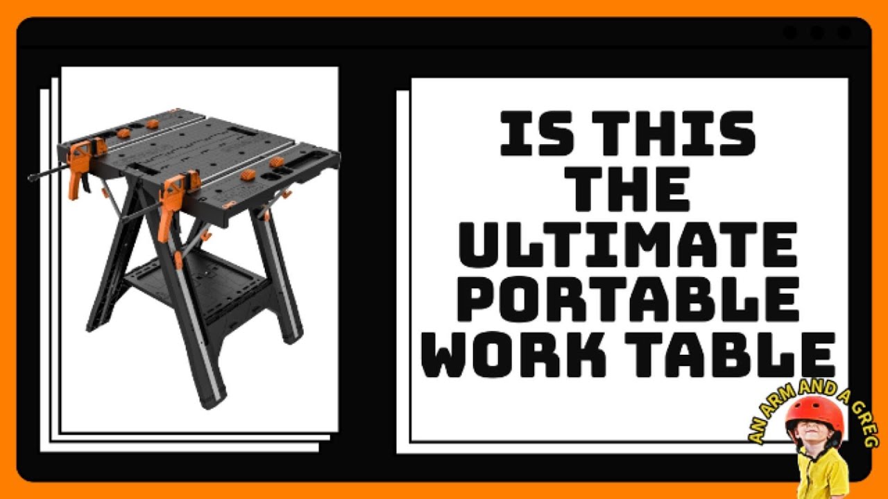 Unboxing and Review of the Worx Pegasus Portable Work Table - YouTube