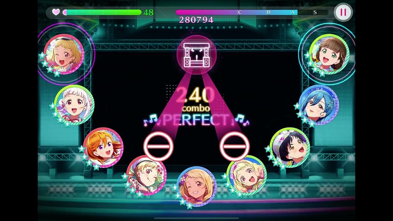 [SIF2] Pops heart de Odorun damon! - Aqours EXPERT (Lv 10) Full Combo - YouTube