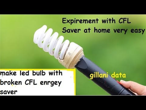 Make your own LED bulb At home - YouTube