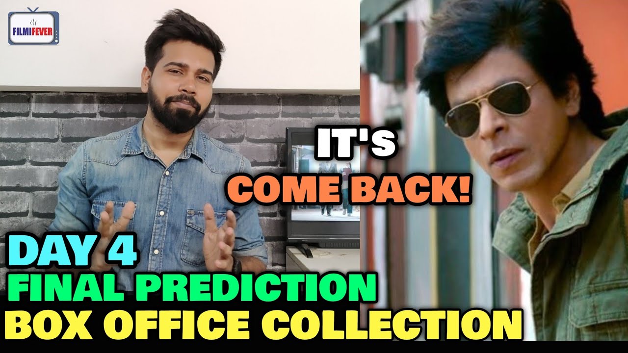 Dunki Day 4 Box Office Prediction | Dunki Fourth Day Box Office ...