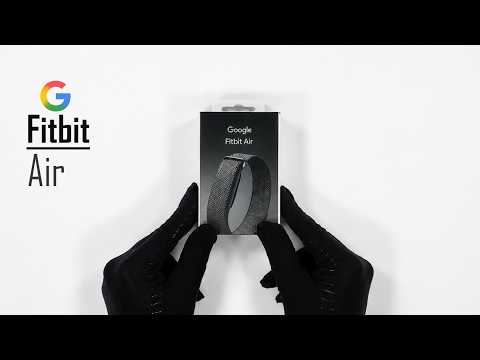 Google Fitbit Air Unboxing - ASMR