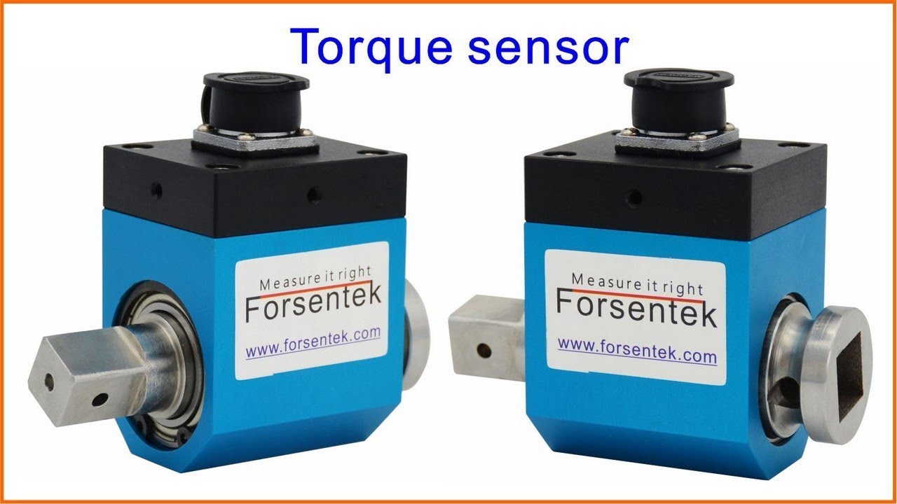 Square drive torque sensor for torque wrench test - YouTube