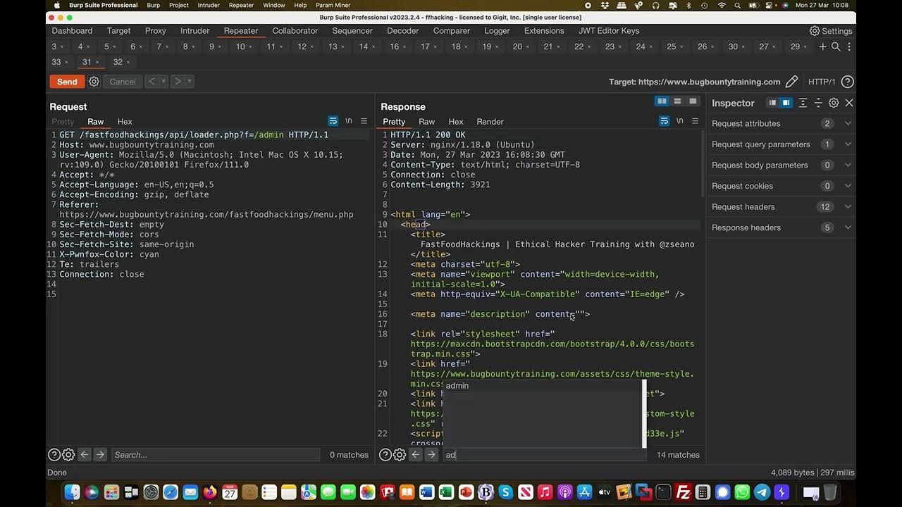 Javascript analysis to information leak | FastFoodHackings | Bug Bounty Service - YouTube