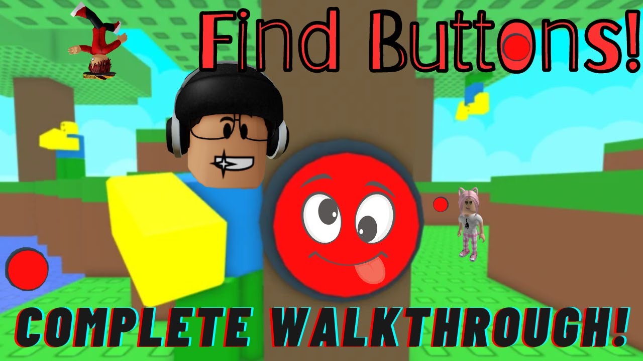 Let's find ALL the BUTTONS! | Roblox Find Buttons - 100% Easy and Hard ...