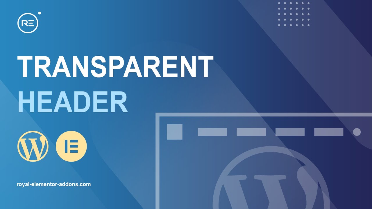 How To Create A Transparent Header Menu In WordPress With Elementor Free YouTube How To Create A Transparent Header Menu In WordPress With Elementor Free YouTube