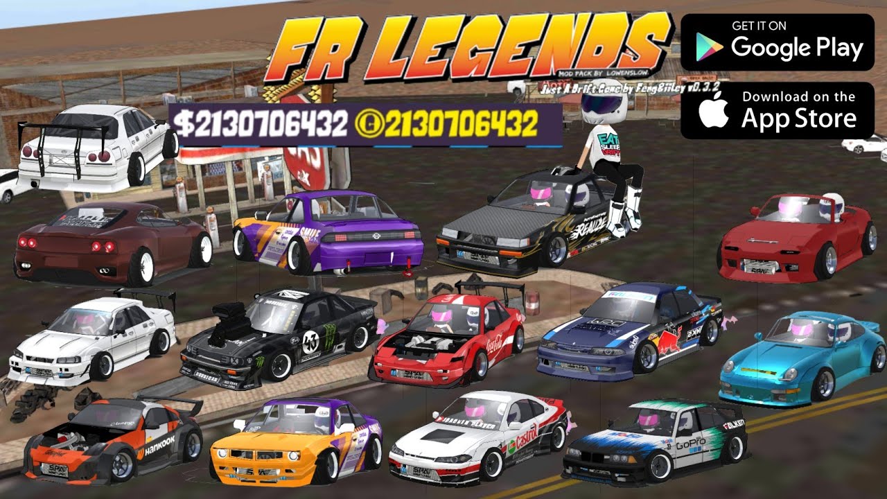 FR LEGENDS MOD PACK V.0.3.2 | HIACE | E36 | ER34 | 350Z | RED ROCK ...