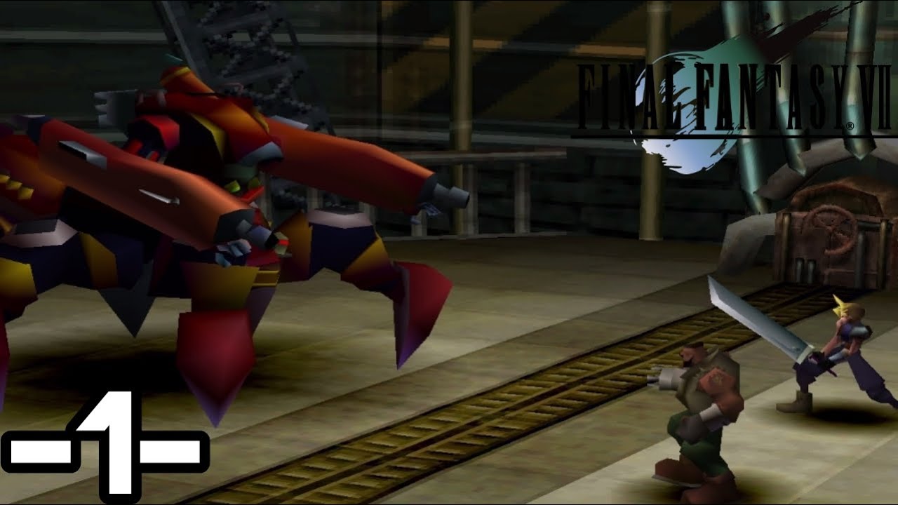 Bombing Midgar's Reactor | Final Fantasy VII PS1 (1) | No Commentary ...