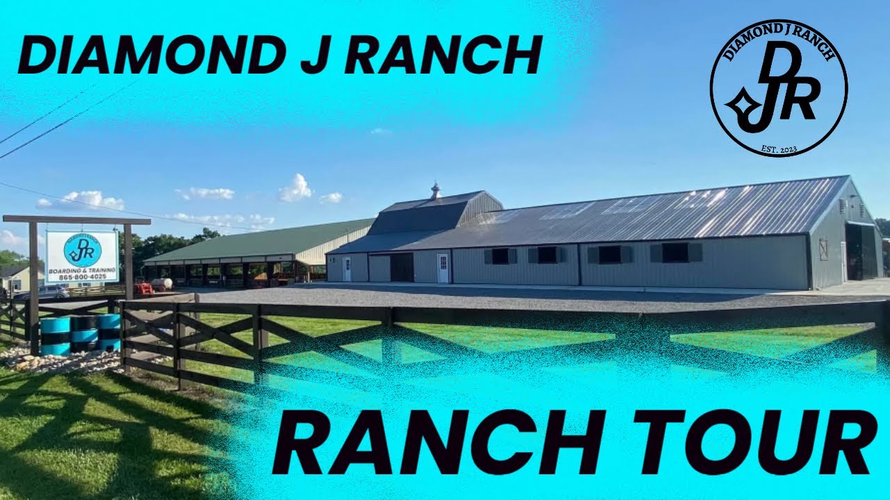 RANCH TOUR // DIAMOND J RANCH - TENNESSEE - YouTube