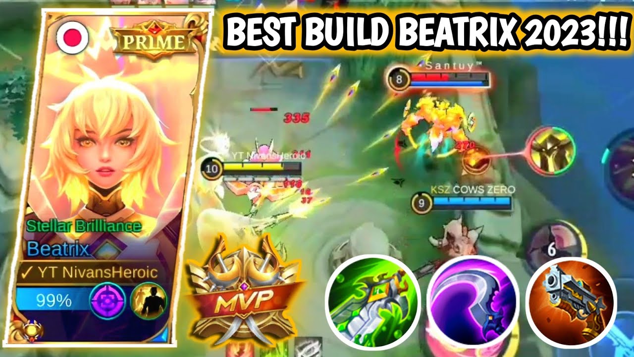Build Beatrix Paling Sakit 2023🔥Build 1 Hit Sniper Beatrix | Top Global ...