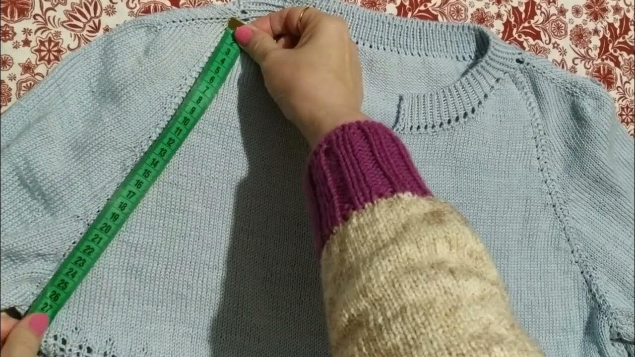 Футболка из хлопка. Нулевой реглан. Вытачка по плечу. - YouTube