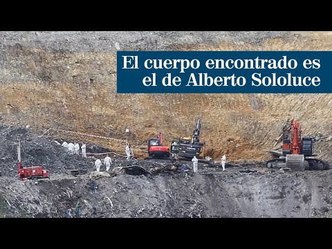 El cuerpo encontrado en el vertedero de Zaldibar es el de Alberto Sololuce