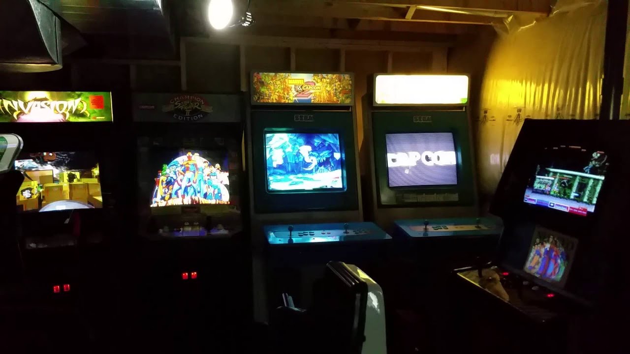Attract mode on some of my arcade games, - YouTube