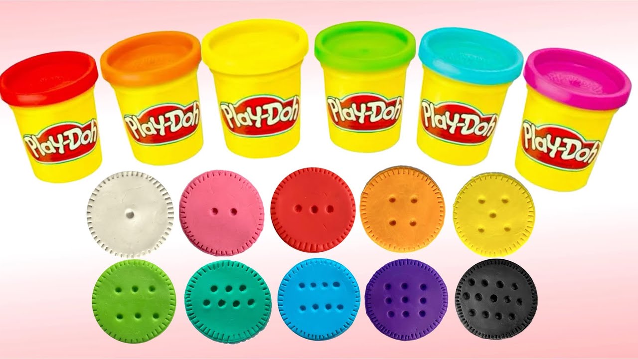 Learn Numbers with Play Doh Surprise Counting Colors Circles | Best ...