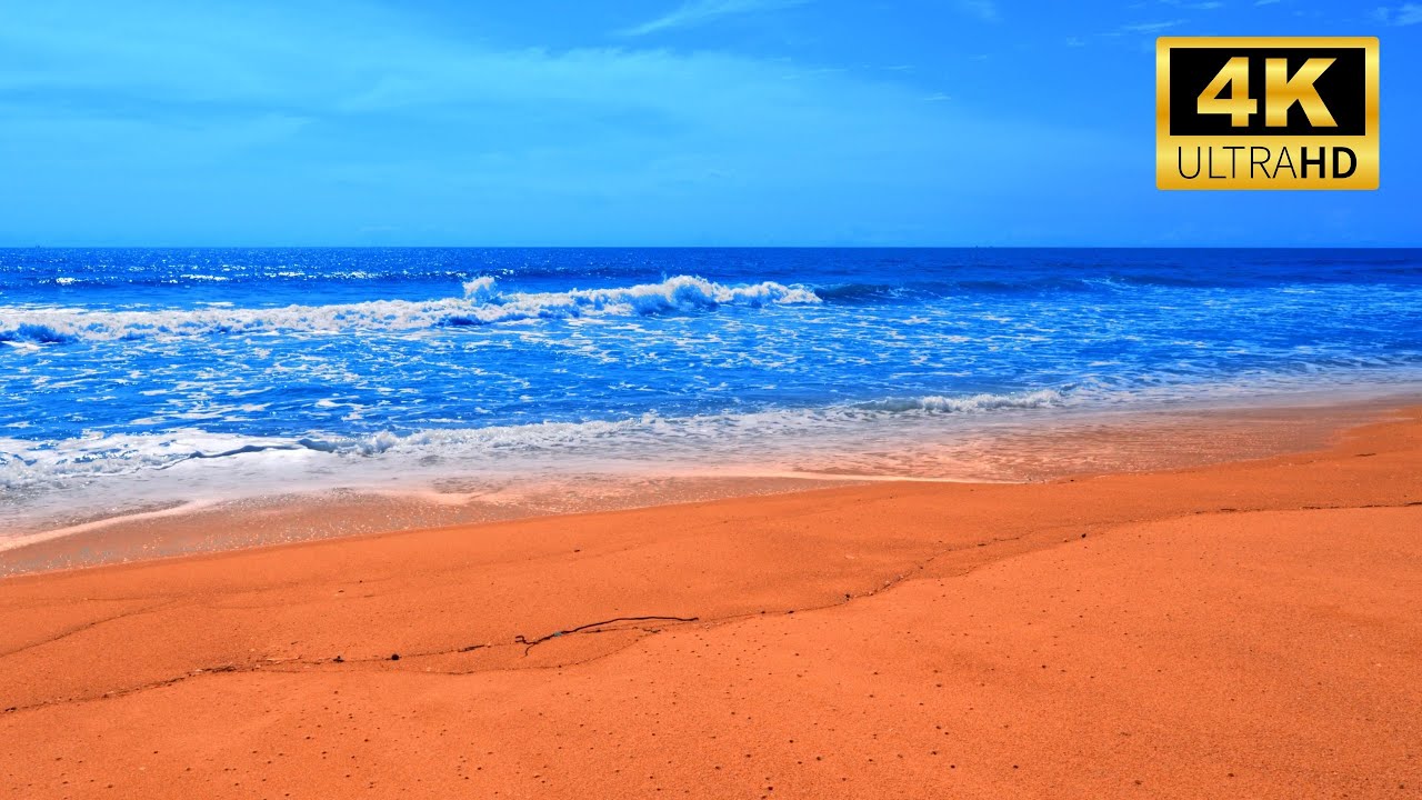 🌊 Deep Sleep with ASMR and Ocean Waves: Relaxing 4K Sounds - YouTube