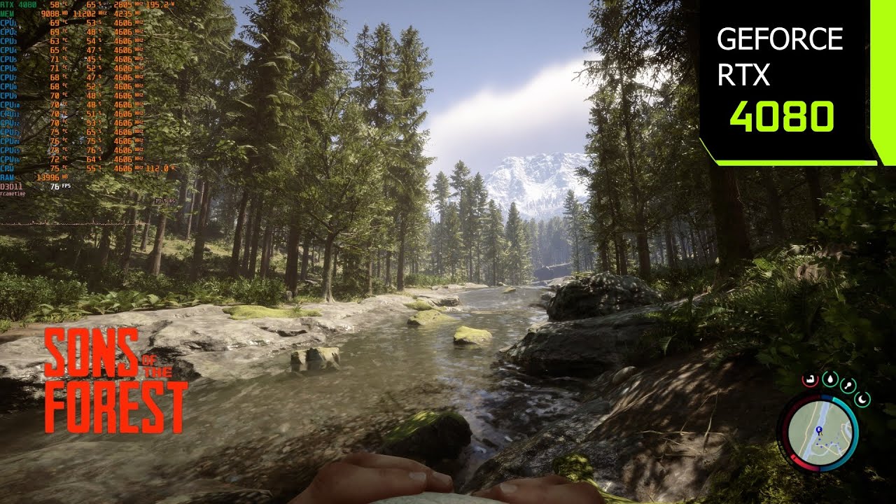 Sons of the Forest | RTX 4080 4K, 1440p DLSS 3.1 Quality | i7 10700F ...