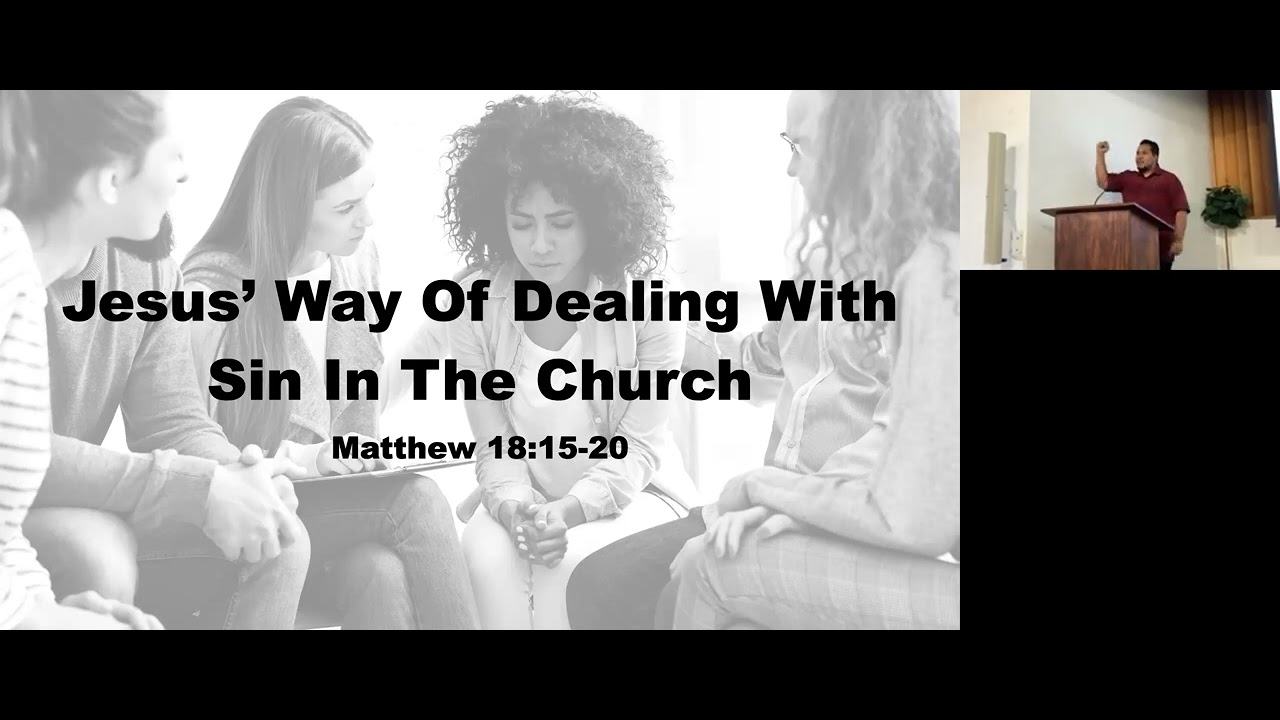 Jesus' Way Of Dealing With Sin In The Church - YouTube