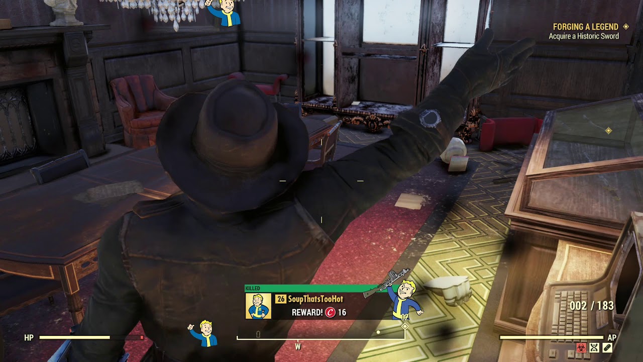 Fallout 76 Double Kill - YouTube