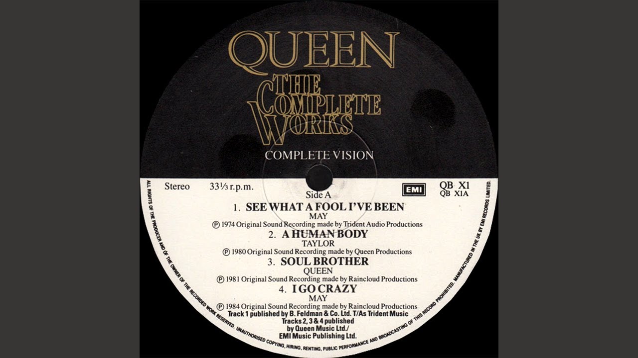 Queen - A Human Body - YouTube