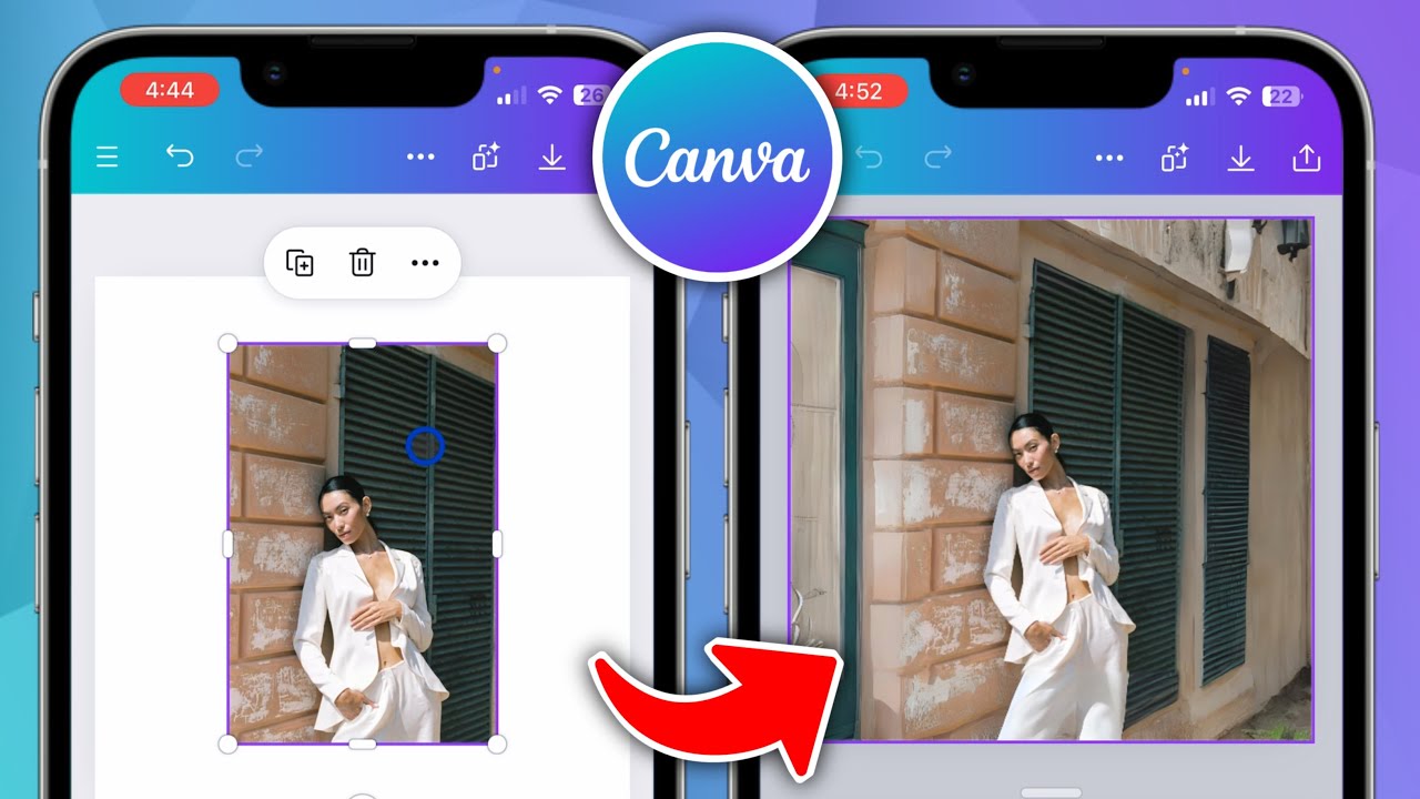 How to Use Magic Expand on Canva - YouTube