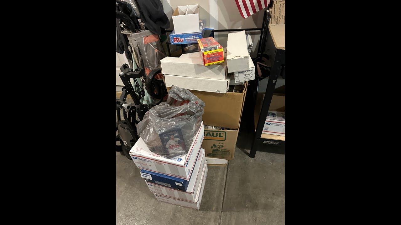 Looking Through a Large Card Haul From The Past Is Alive Live! - YouTube