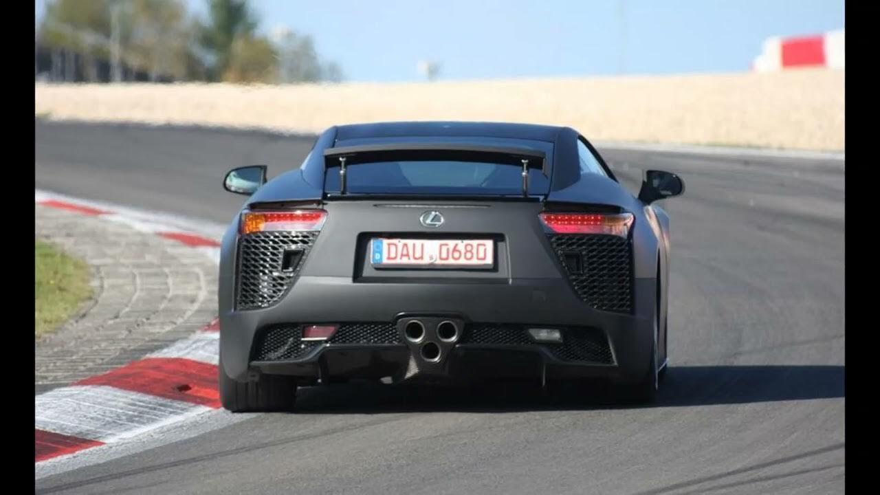 LEXUS LFA V10 PURE SOUND - Start TO Accelerations & Downshifts - YouTube