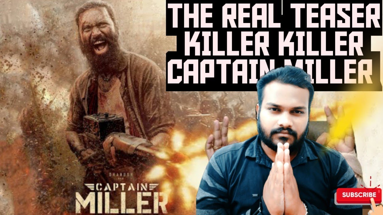 CAPTAIN MILLER Teaser Review Odia | The Real Teaser KILLER KILLER ...