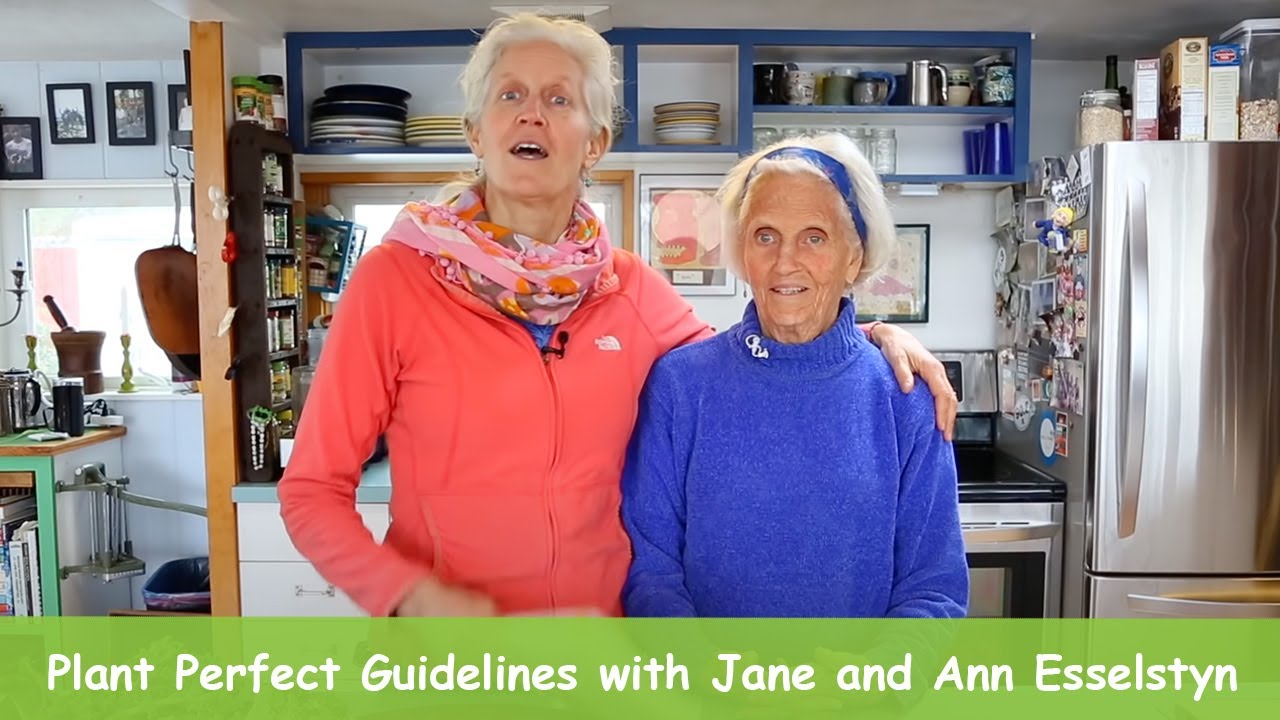 Plant Perfect Guidelines with Jane and Ann Esselstyn - YouTube