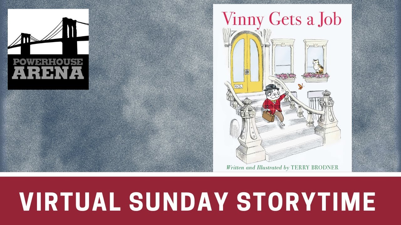 Virtual Sunday Story Time: "Vinny Gets a Job" by Terry Brodner - YouTube