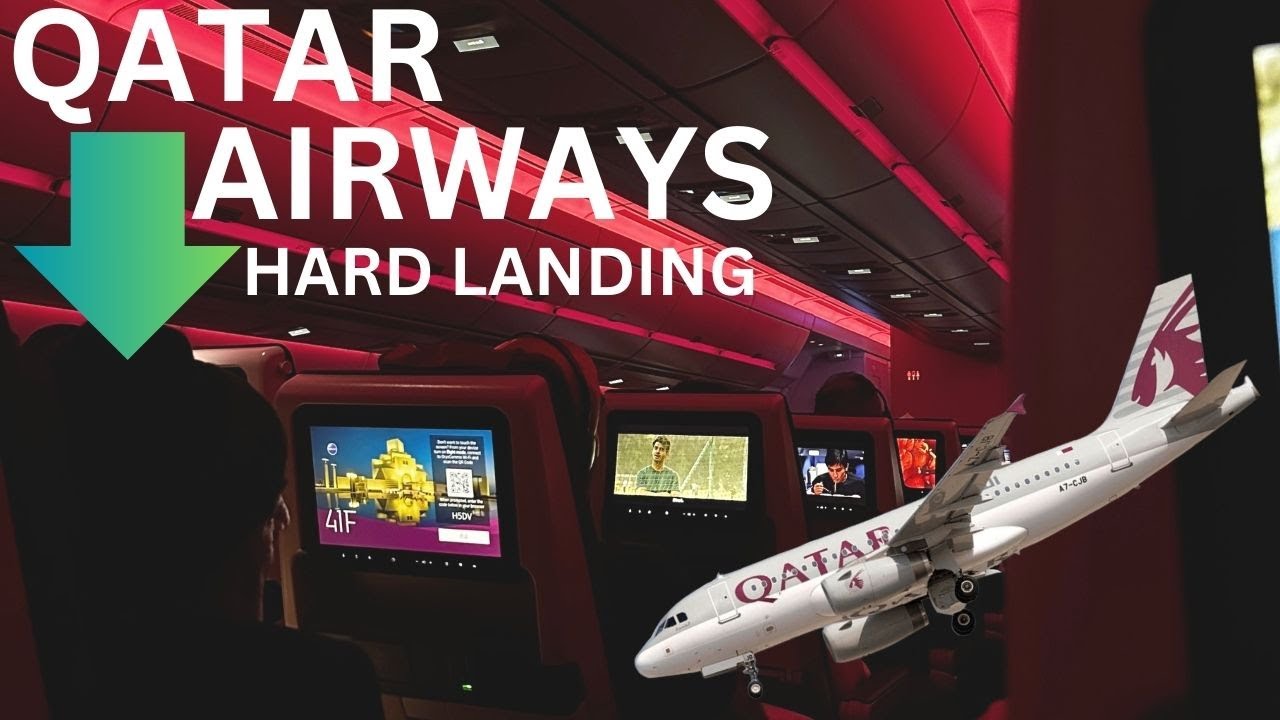 Qatar Airways Hard Landing | Rare Footage - YouTube