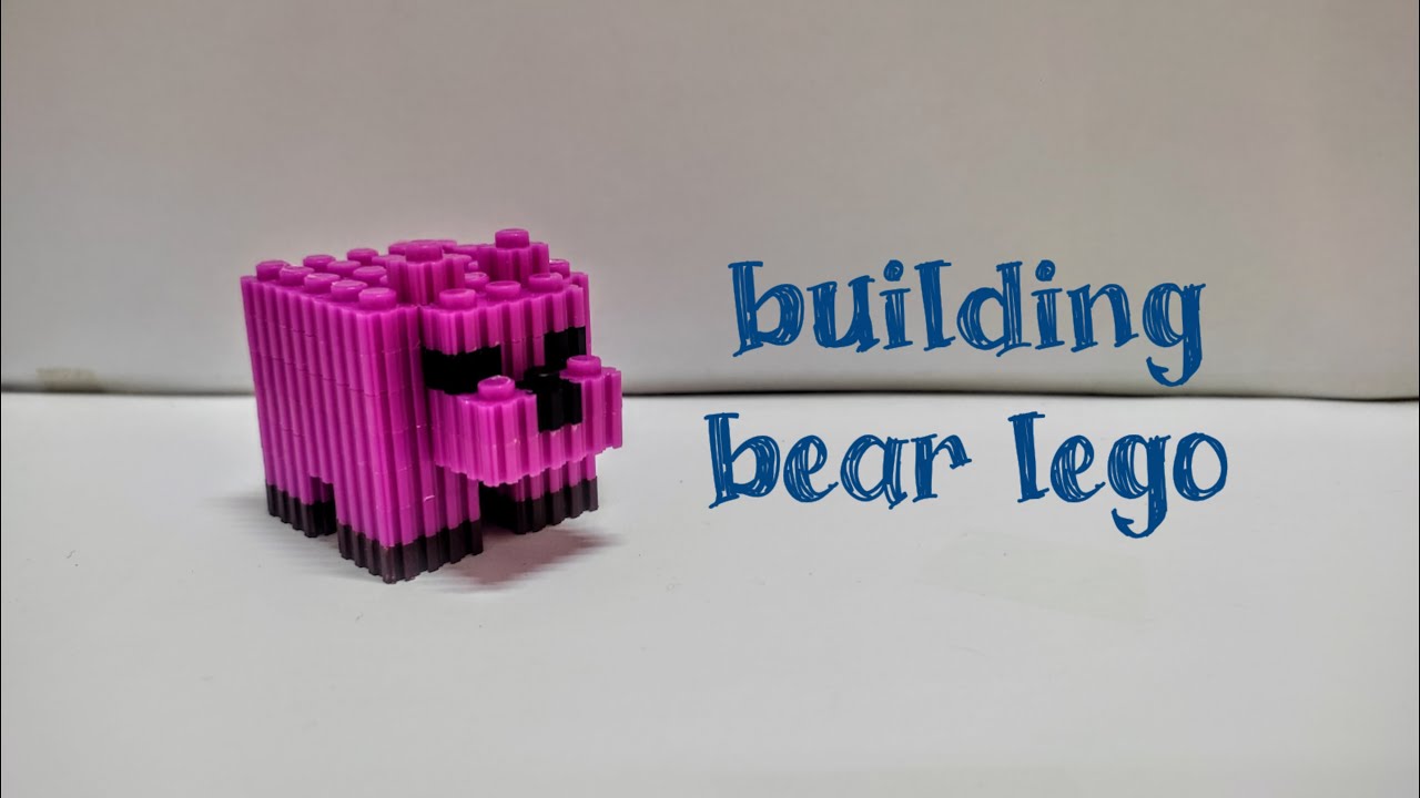 Building Bear Lego - Lego DIY - YouTube