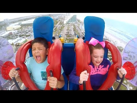 KIDS - Siblings #1 | Funny Slingshot Ride Compilation