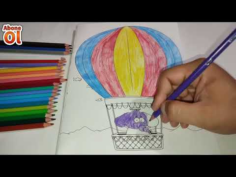 👉 Kral Şakir Fil Necati Boyama 🐘 | Eğlenceli Boyama Videosu 🎨#kralşakir #filnecati #boyama
