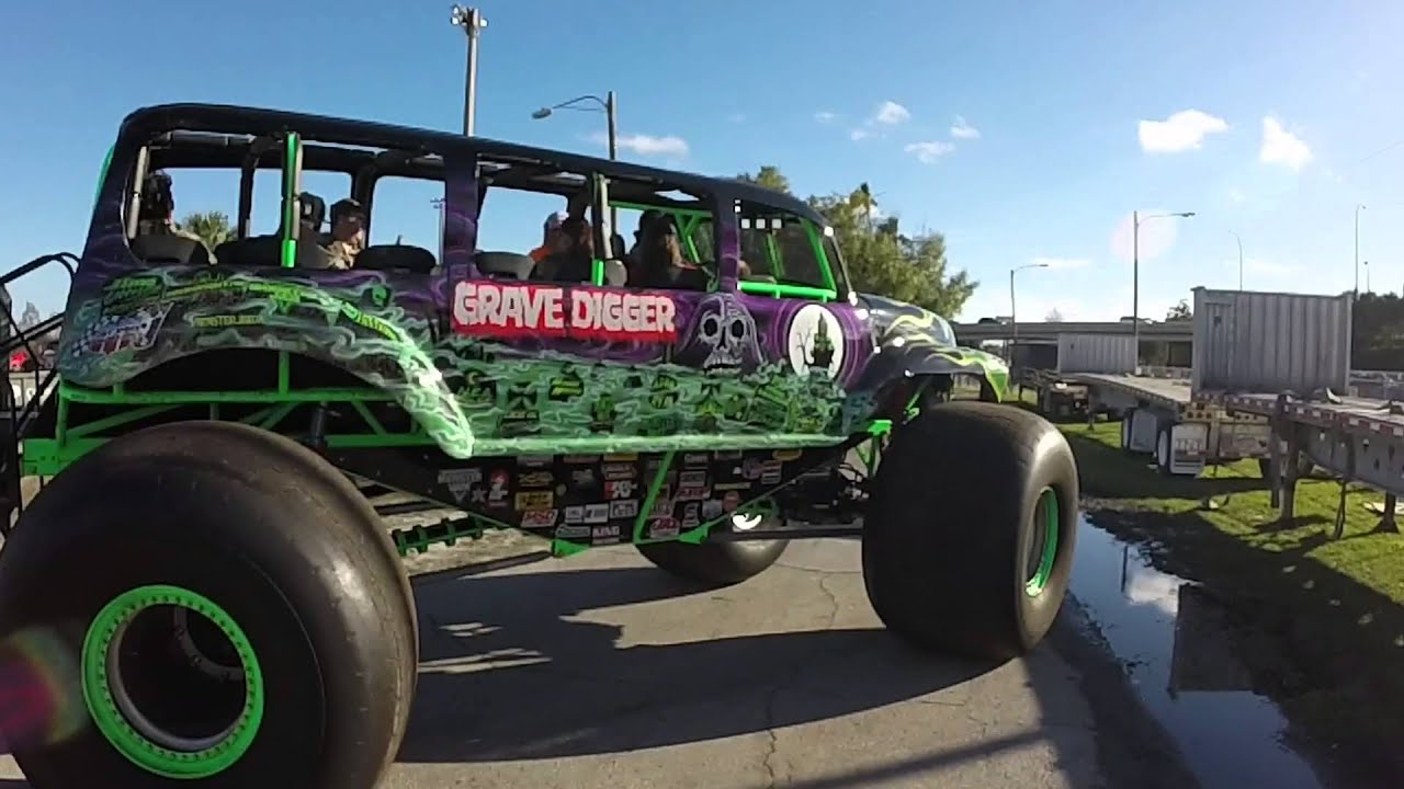 Monster Truck Ride - YouTube