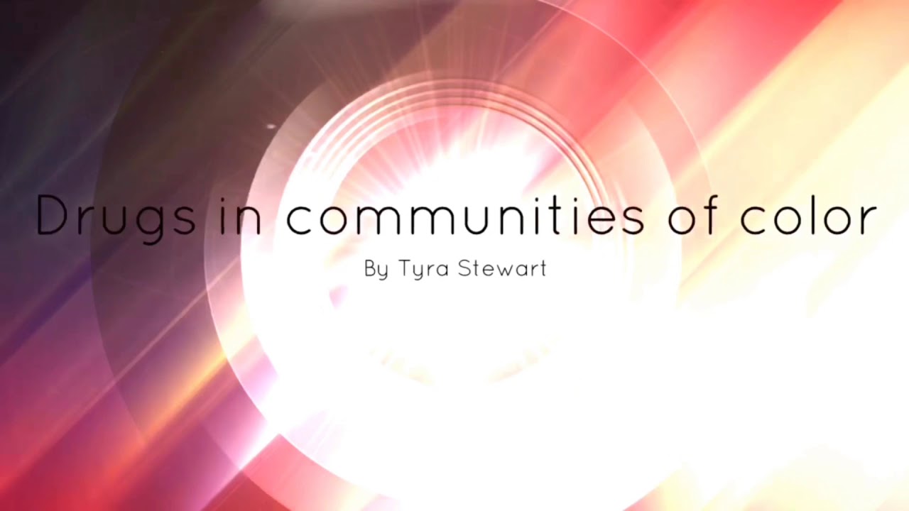 Drug abuse in communities of color - YouTube