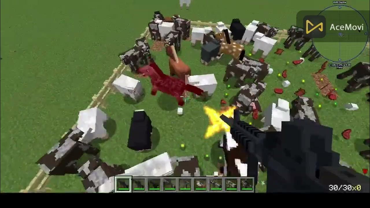 Minecraft Tech Guns Mod part1 - YouTube