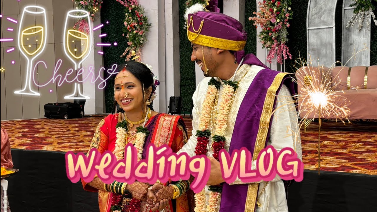 A Maharashtrian Fairytale Wedding 💛 | From Love to Forever | Wedding Vlog | #FinallyMarried ♥️ ...