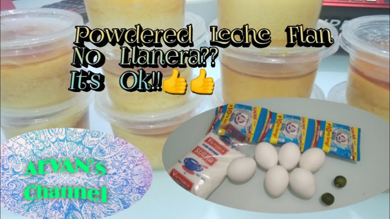 Powdered Leche Flan | Leche Flan in a cup | Pagkakakitaan Recipe - YouTube