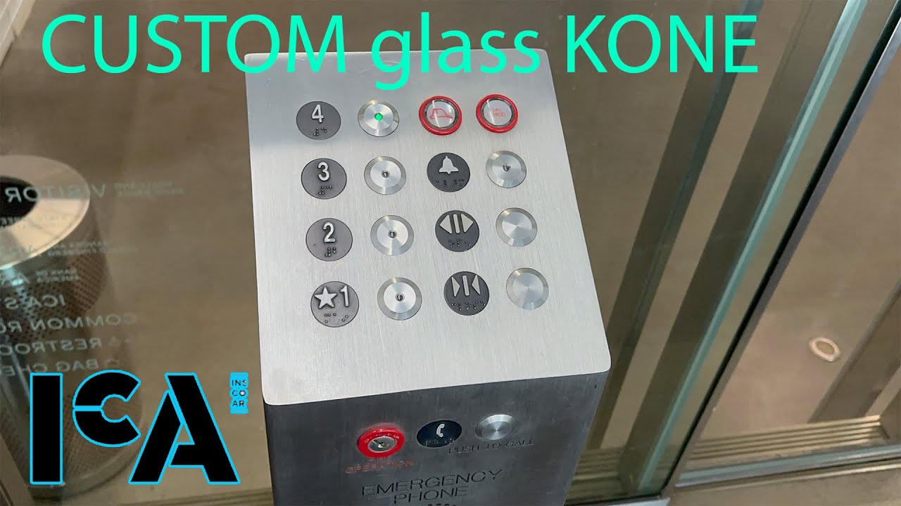 NEAT KONE custom Glass elevator @ Institute of Contemporary Art Boston ...