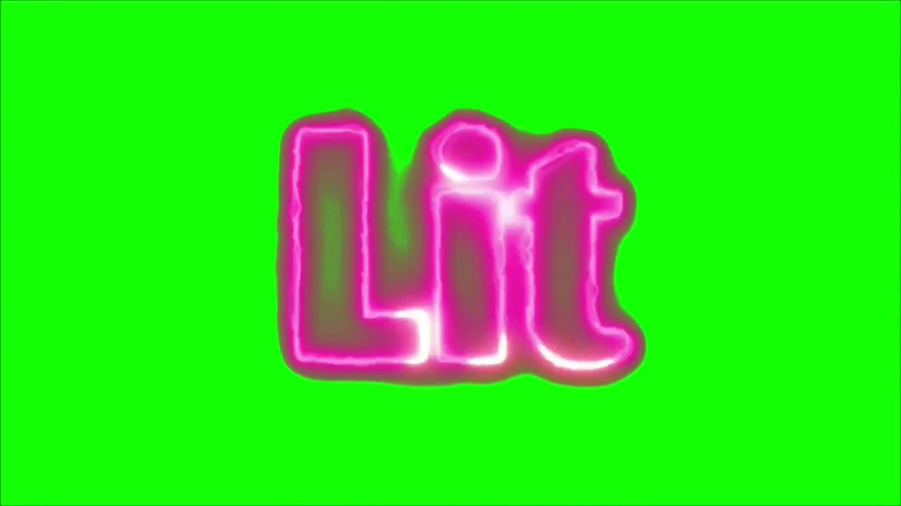 Green Screen Power Text / Power Words / Electric Words - YouTube